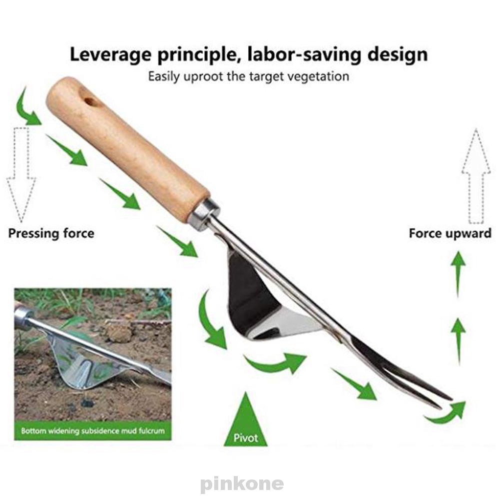 Digging Hand Tool Puller Stainless Steel Transplant Weeder - pinkone.th ...