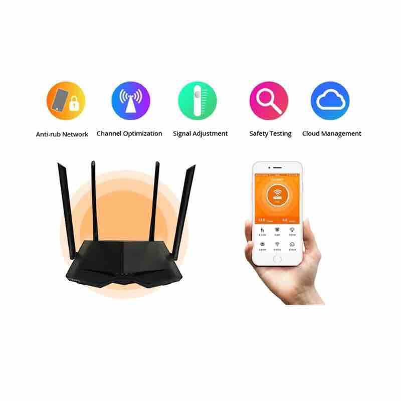 Tenda AC7 1200mbps Wireless Wifi Router Dual Band 2.4Ghz5.0Ghz 11AC ...