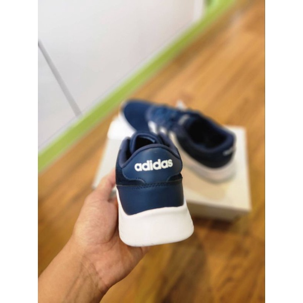 Adidas Lite Racer 2.0 สีกรมวิ่ง ลำลอง น้ำหนักเบา - meijikojung - ThaiPick