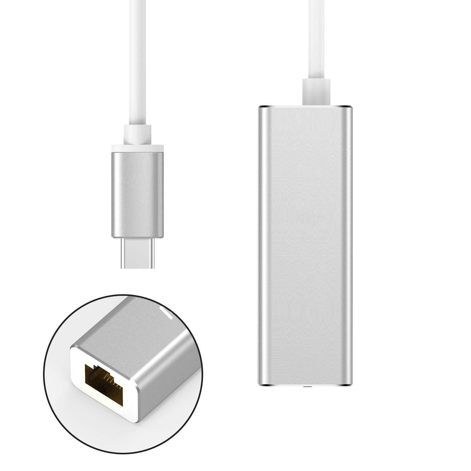 Usb C To Rj45 Usb 3 . 1 Type - C Thunderbolt 3 To Rj45 Gigabit Ethernet ...