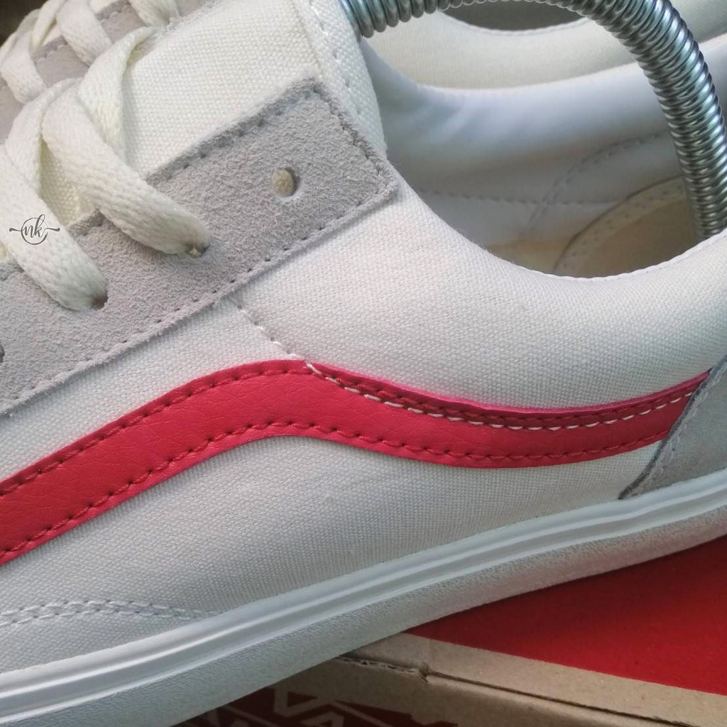 Vans Style 36 - Marshmallo Racing Red️(ฟรีกล่อง) มีรับประกัน Made in ...