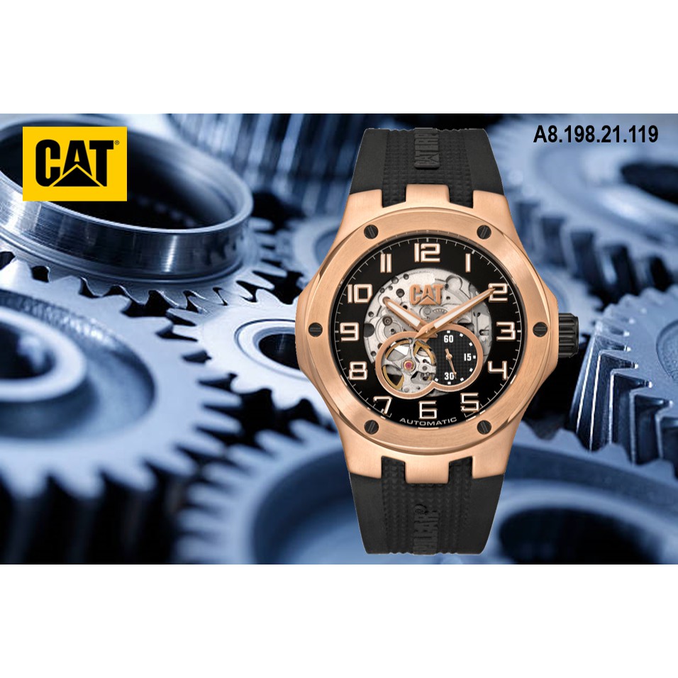 CAT Watches A8.198.21.119 NAVIGO automatic Caterpillar watches ...