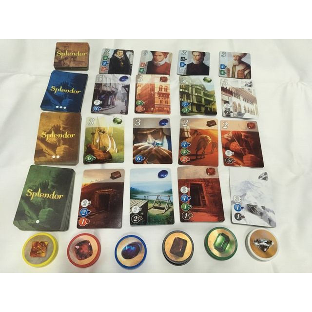 จัดส่งที่รวดเร็ว Splendor บอร์ดเกมเล่นสนุก มีทางเลือกภาคเสริม Cities of ...