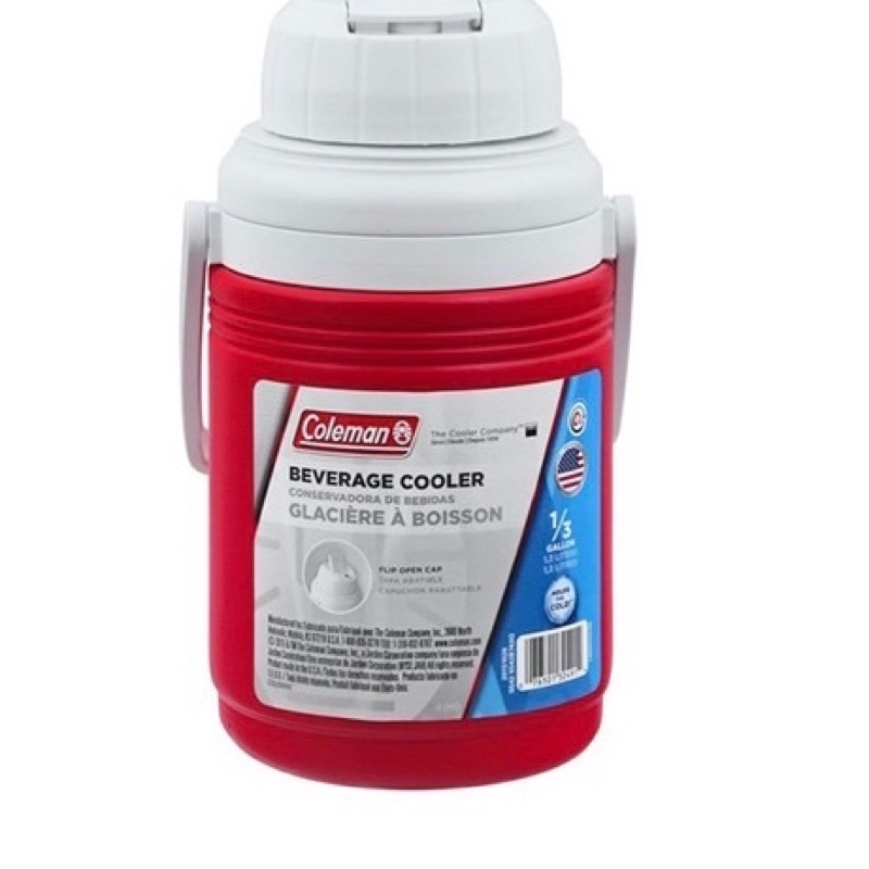 Coleman Beverage Cooler 1/3 gallon | Shopee Thailand