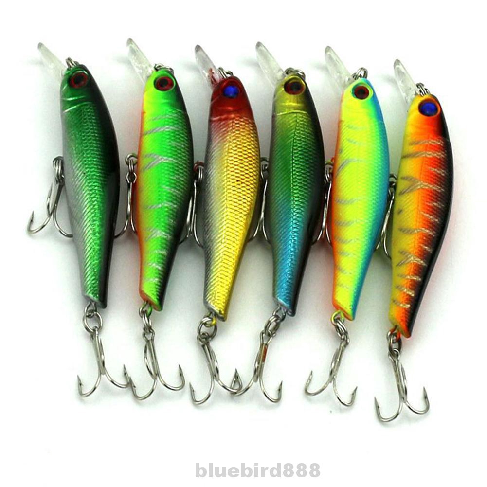 Colorful Artificial Fishing Lure Hard Baits Minnow Tackle Fake Bait ...