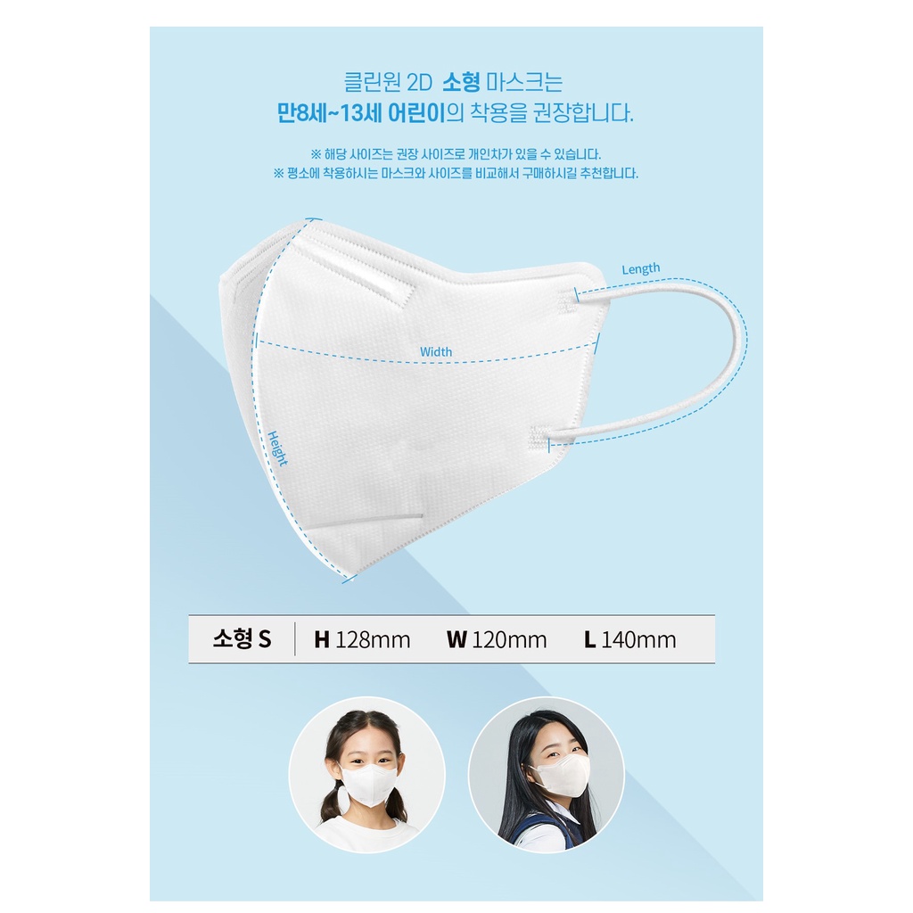 พร้อมส่ง หน้ากากอนามัย 2D KF94 เด็ก ของแท้ made in korea (1แพค 25 ชิ้น) - nidtha_noonka - ThaiPick