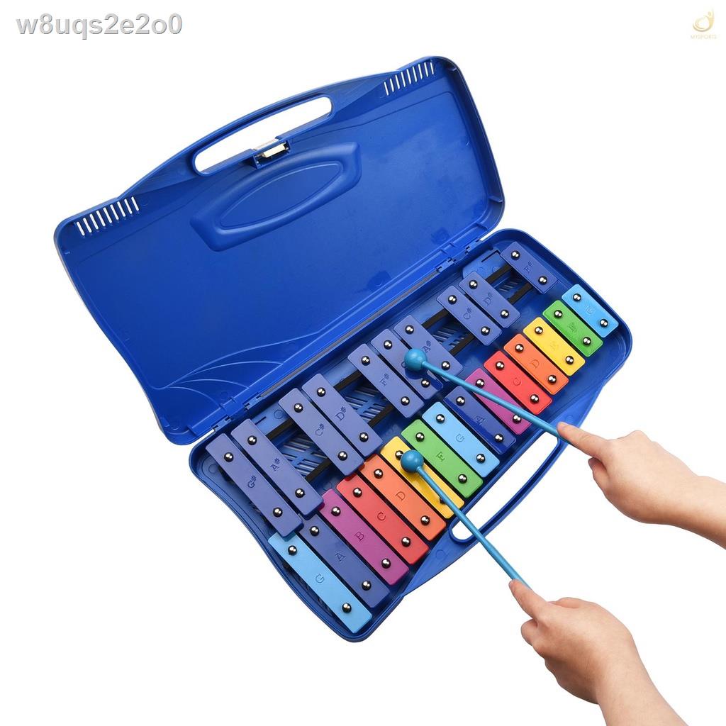 [MUSIC]25 Notes Glockenspiel Xylophone Hand Knock Xylophone Percussion ...