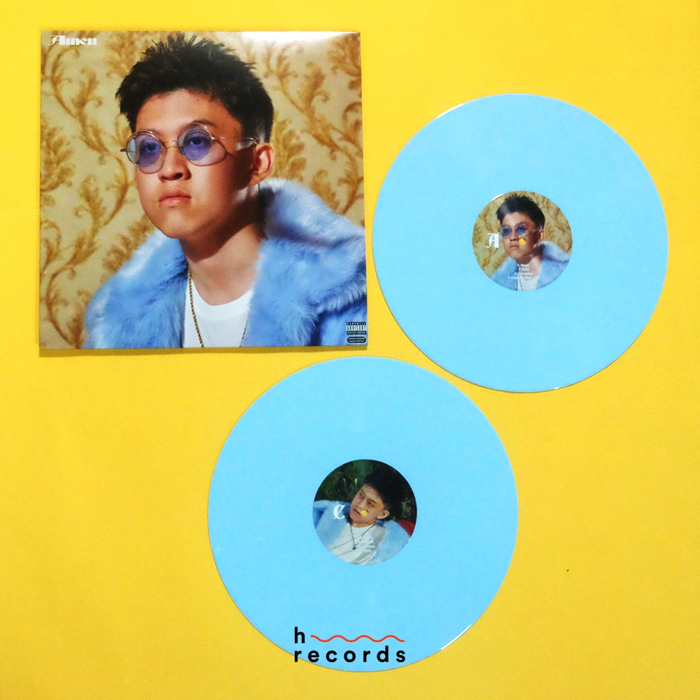 (ส่งฟรี) แผ่นเสียง Rich Brian - Amen (Limited Blue Vinyl 2LP) | Shopee ...