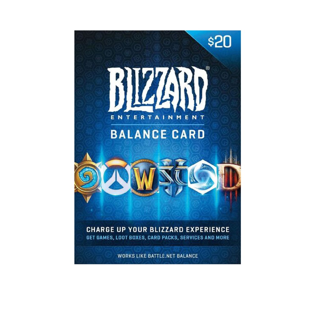 DIGITAL CODE BLIZZARD GIFT 20 USD (VOUCHER CODE) - digitalbynadz - ThaiPick