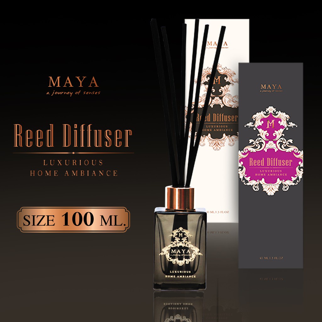 Maya Reed Diffuser ก้านไม้หอมขนาด 100 ml. | Shopee Thailand