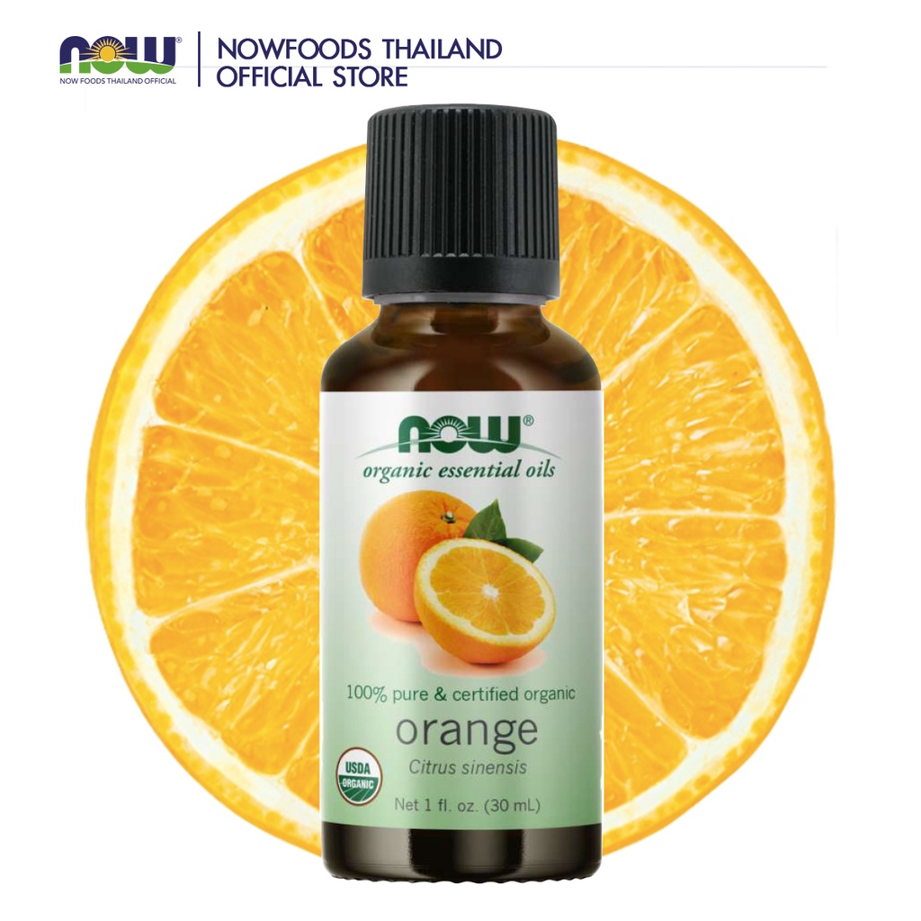 Now Orange Oil Organic 1 fl. oz. (30 mL) - nowfoods_official_store ...