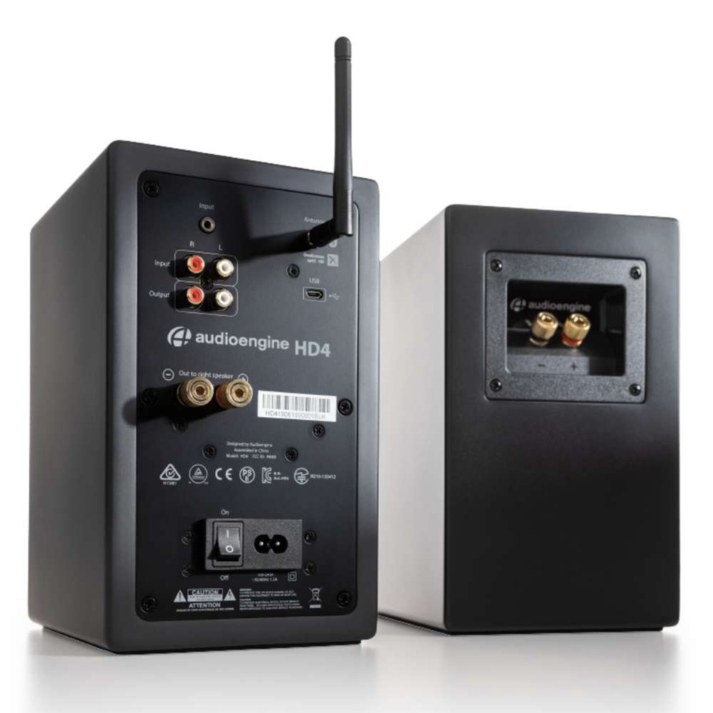 Audioengine HD4 Wireless Speaker Bluetooth Bookshelf ลำโพงไร้สาย ลำโพงบลูทูธ คุณภาพเสียงสูง ...
