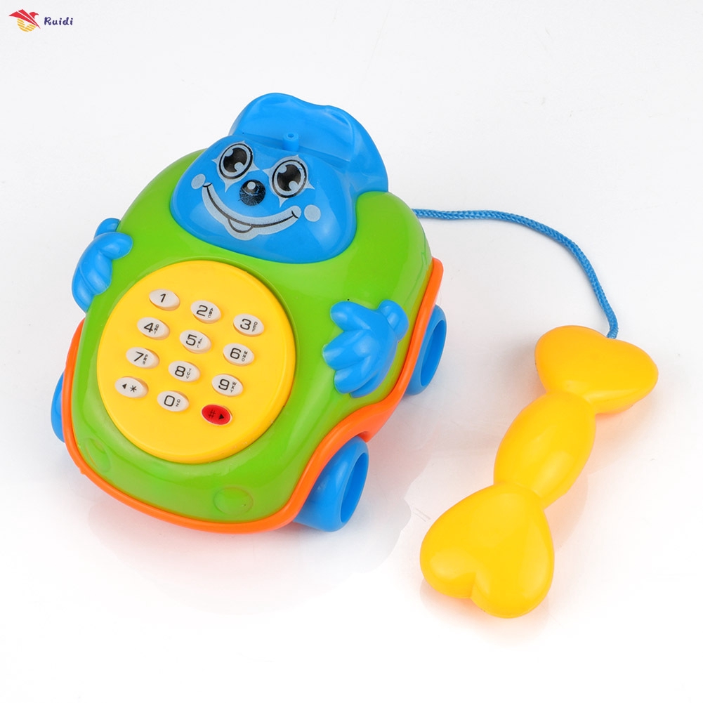 New Baby Electric Phone Cartoon Model Gifts Early Educational ...