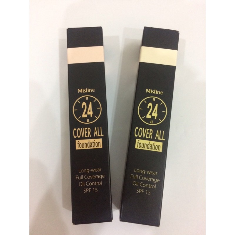 Mistine 24 Cover All Foundation - bigwanmanta - ThaiPick