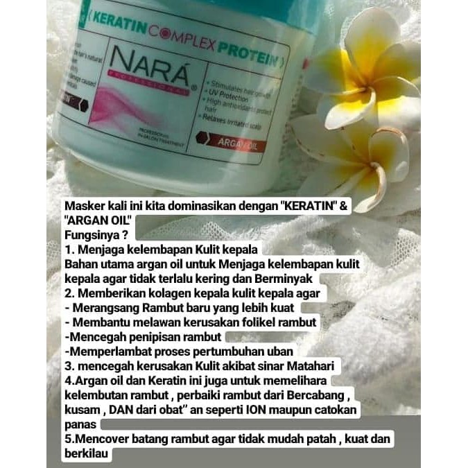 Nara Keratin Complex Protein มาส์กหน้า 1 ชุด - kimberlybeautyshop.th ...