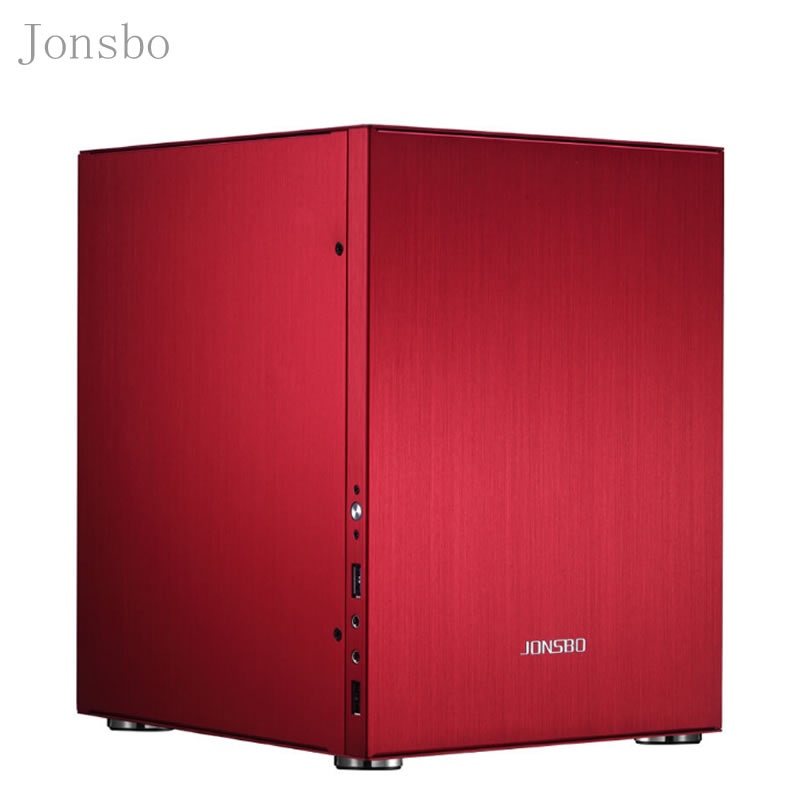 Jonsbo C2 Silver Aluminum Mini ITX MATX computer Case USB.0 game small ...