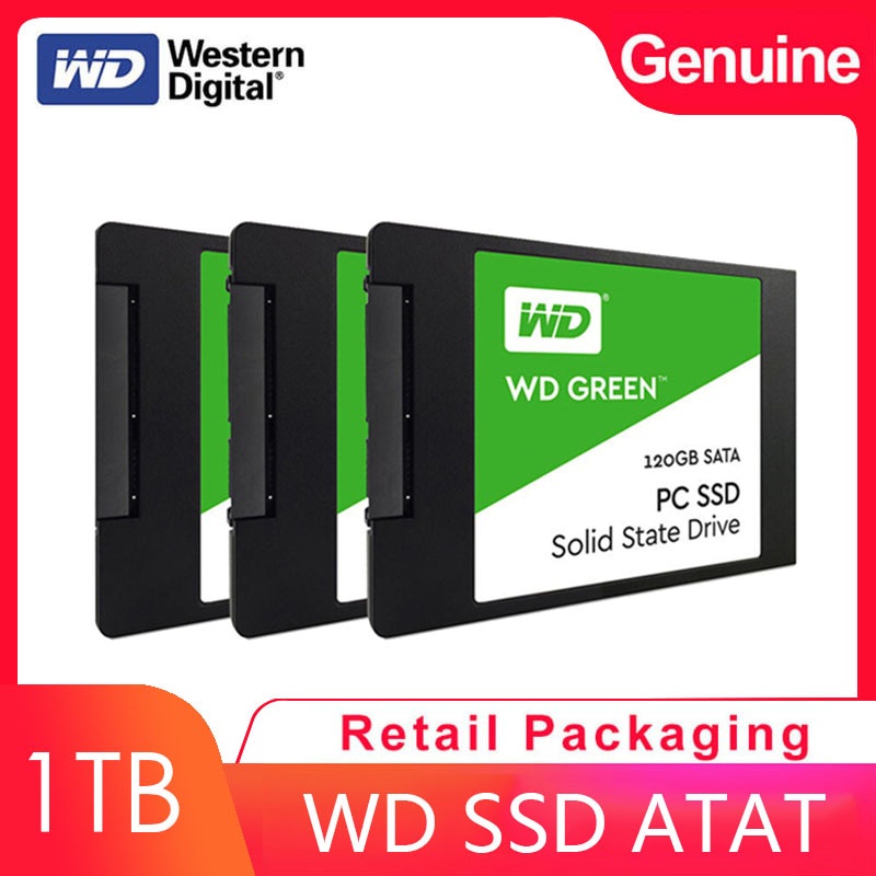 Most popular 100 original WD Green 1TB PC SSD SATA 6GBs 2.5in Solid State Drive (WDS100T2G0A ...