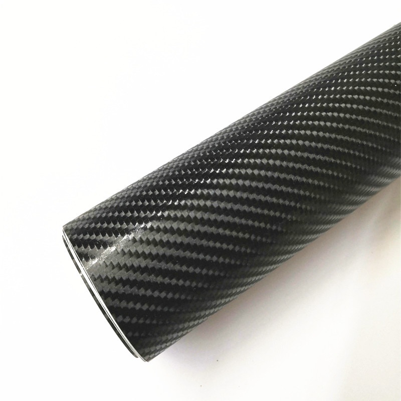 3d 4d 5d 6d Carbon Fiber Vinyl Foil Film Car Wrap Roll Pvc Sticker ...