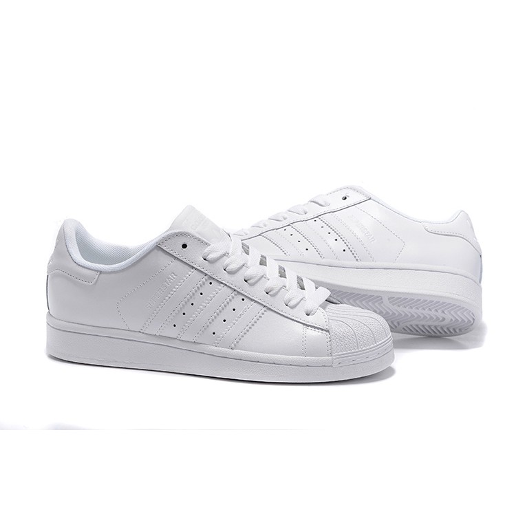 Adidas Shell Head White 35 Shells รองเท้าผ้าใบลําลองเหมาะกับการวิ่ง ...