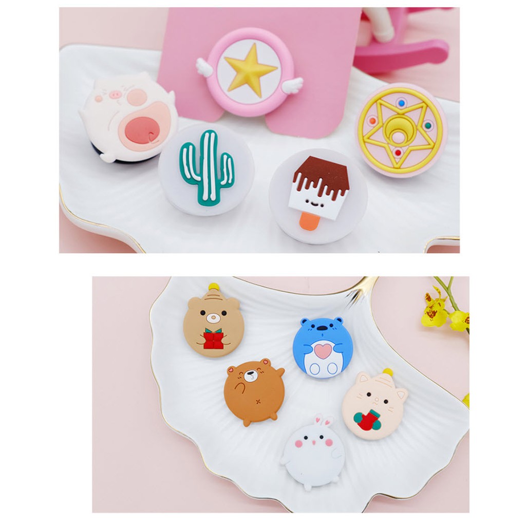 ส่งด่วนใน 1 วัน กริ๊ปต็อก ลายการ์ตูน น่ารัก สำหรับติดโทรศัพท์มือถือ Giptok griptok popsocket ...