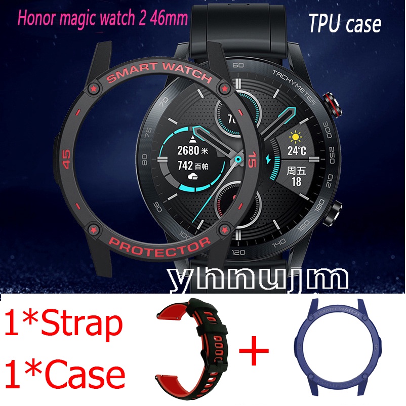 เคสกรอบนาฬิกาข้อมือ Huawei Honor Magic Watch 2 46 เคส tpu soft สําหรับ ...