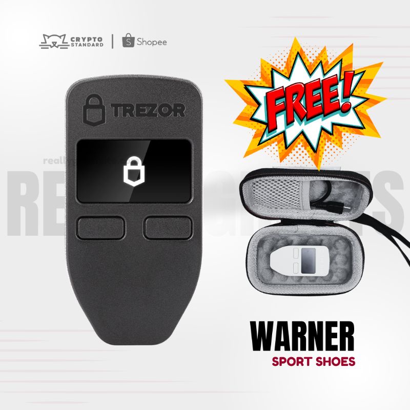 trezor one the hardware wallet with case protect hardware wallet hard ...