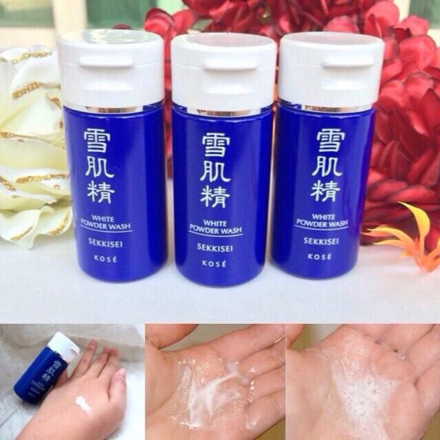 โคเซ่ ผงแป้งล้างหน้า Kose Sekkisei White Powder Wash 20g. | Shopee Thailand