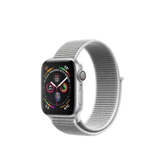 ของใหม่ Apple Watch 4 40mm GPS สี Silver สาย Seashell Sport Loop ศูนย์ ...