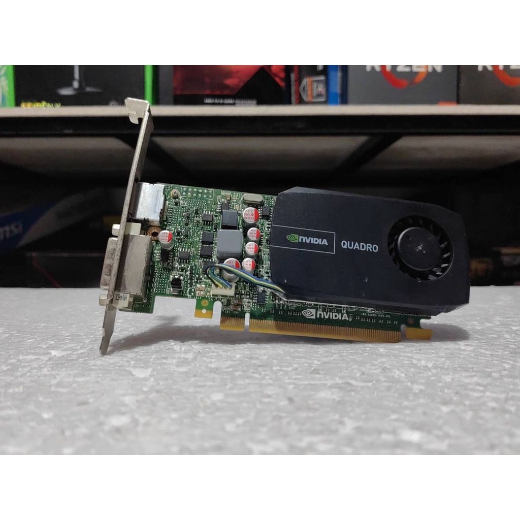 การ์ดจอ(graphic card) NVIDIA QUADRO 600 1GB DDR3 (การ์ดจอทำงาน) (ไม่ต่อ ...