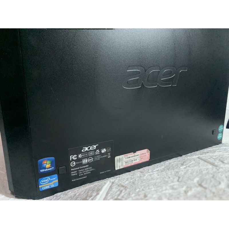 PC ACER/ย้ายบร์อด acer มาใส่ตู้นี้/veriton X2610G/เคสแนวตั้ง/Core i3 ...