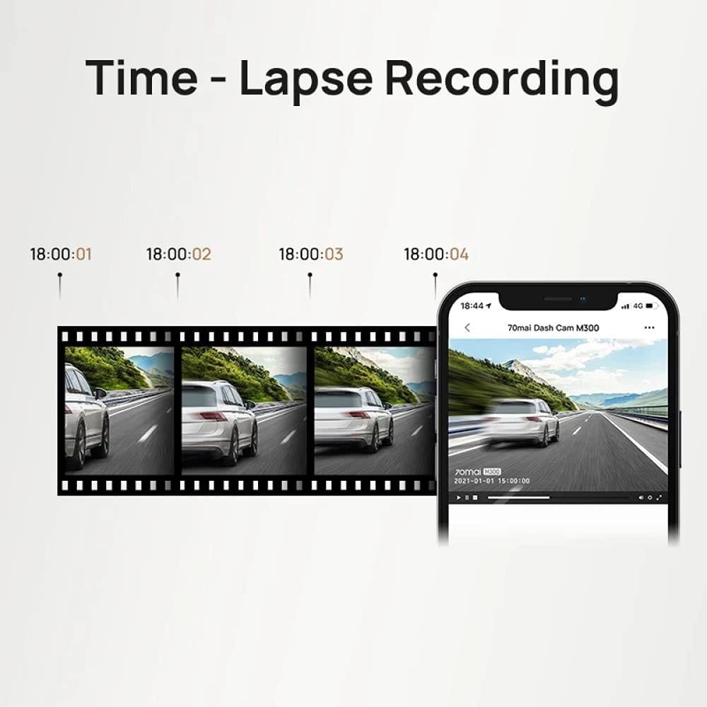 OCPD814 เงินคืน14 70Mai กล้องติดรถยนต์อัจฉริยะ Dash Cam Car Camera รุ่น M300 (ประกันศูนย์ 1 ปี ...