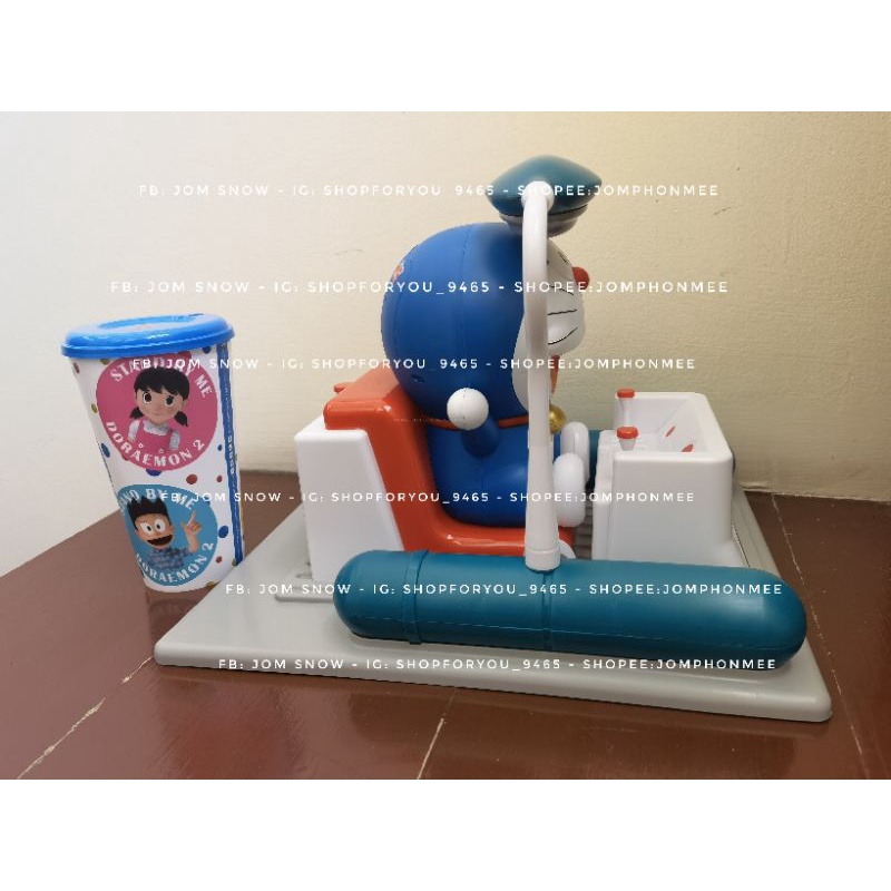 ถังใส่ข้าวโพด "Doraemon Time Machine Bucket Set"โรงหนัง Major Cineplex - jomphonmee - ThaiPick