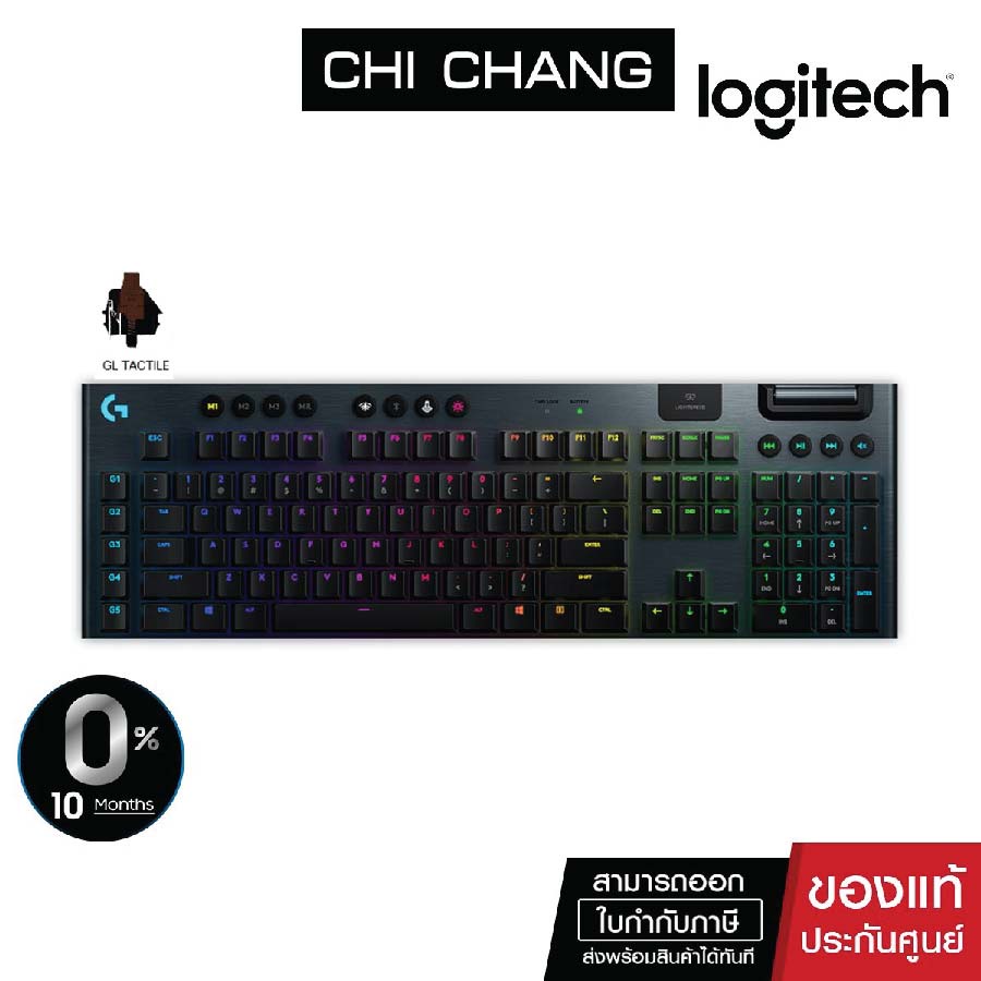 Logitech G913 KEYBOARD Model G913-GAMING-KB(TACTILE) - 9kspyg4mvm ...