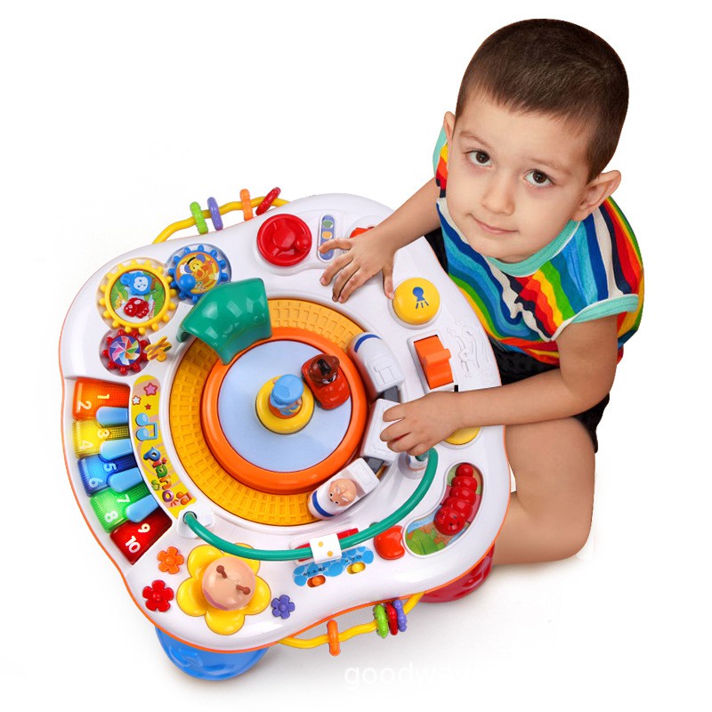 Children Educational Musical Toy Kids Learning Activity Table Baby LFXS ...