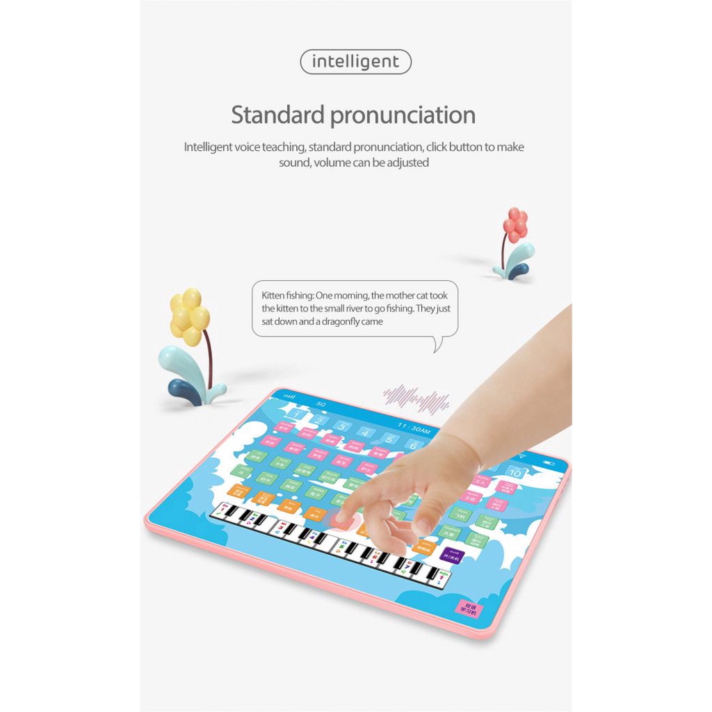 [Top Seller] Chinese and English rechargeable tablet learning machine ...