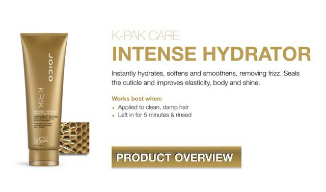 Joico K-PAK (step 4) MOISTURE Intense Hydrator TREATMENT 250ml จอยโก้ ...