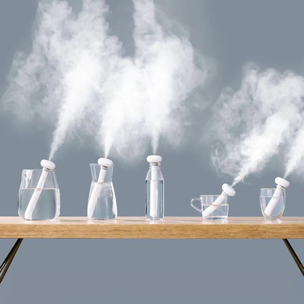 Usb เครื่องทําความชื้นโดนัท Diffuser Mist Maker สําหรับบ้านออฟฟิศ Doosl ...