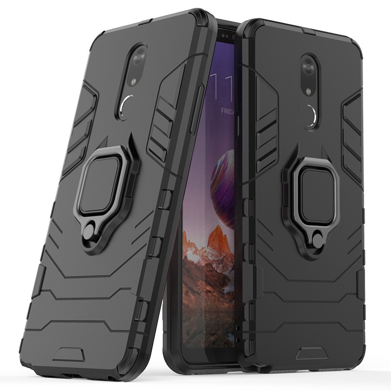 LG Stylo Holster Case With Screen Protector Rugged Holster Case With ...