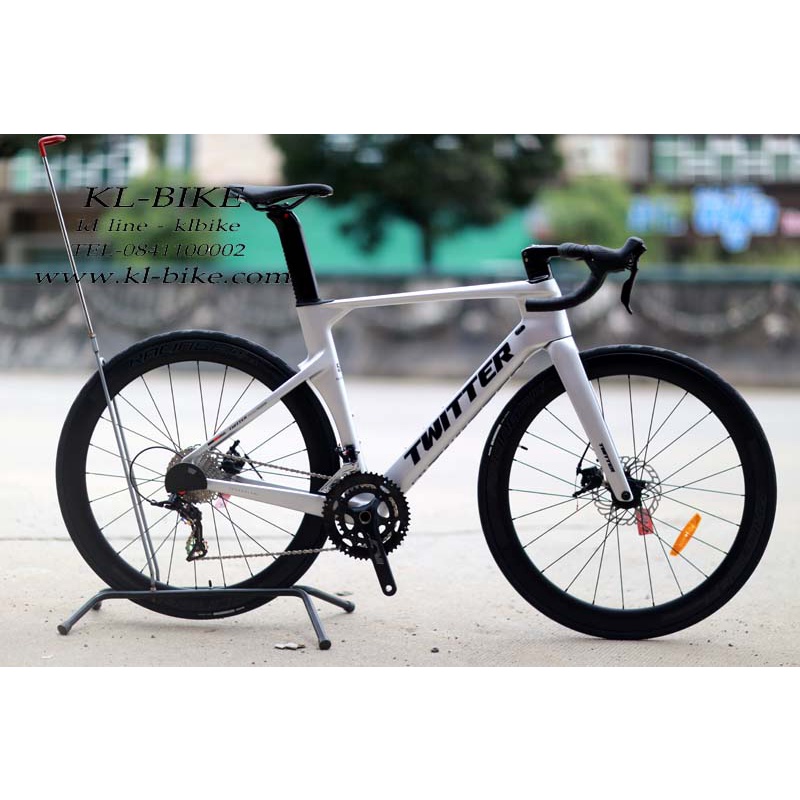 (ลดสูงสุดเมื่อพิมพ์ZRYJ9T) จักรยานเสือหมอบ TWITTER รุ่น T10 PRO RS (ปี ...