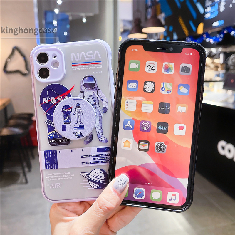 Alien Astronaut Rocket Case เคส VIVO Y11 V19 Y50 Y91C Y1S Y12 Y20 Y20S ...