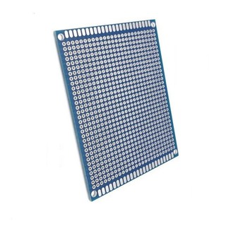 PCB 7X9cm Blue Prototype Universal Circuit Board Double Side บอร์ดแผ่นป ...