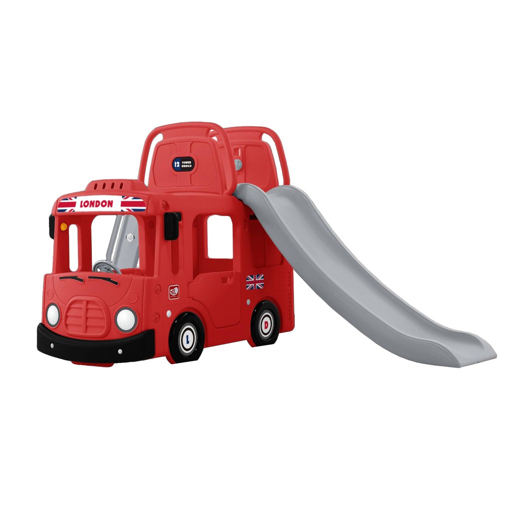 YAYA London Bus 2 in 1 Slide (Red) ยาย่า รถบัสลอนดอน พร้อมไม้ลื่น - สี ...