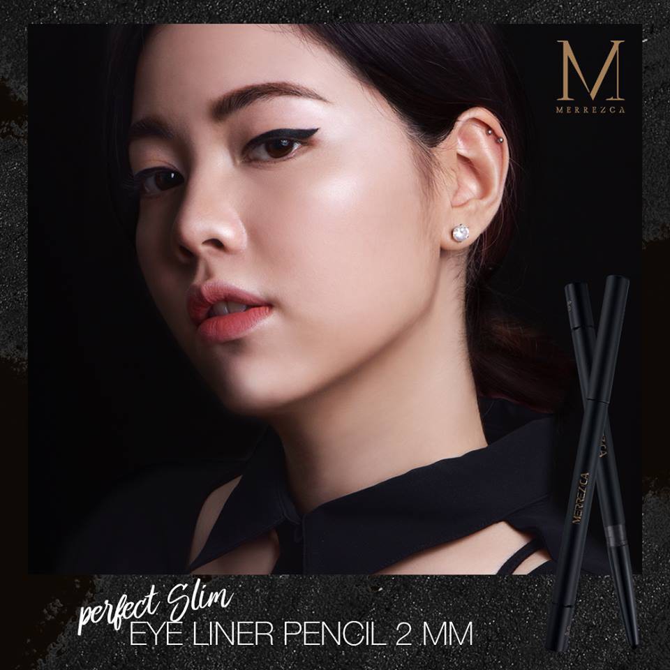 สอเขียนคิ้ว merrezca Merrezca perfect slim eyeliner pencil ดินสอไลเนอร์ ...