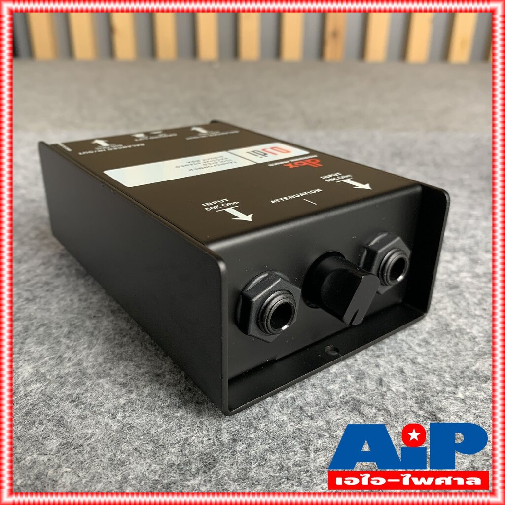 DBX DJDI 2CH PASSIVE DI DI Box แบบ Passive กันเสียง จี่ ฮัม กันไฟยัอน ...