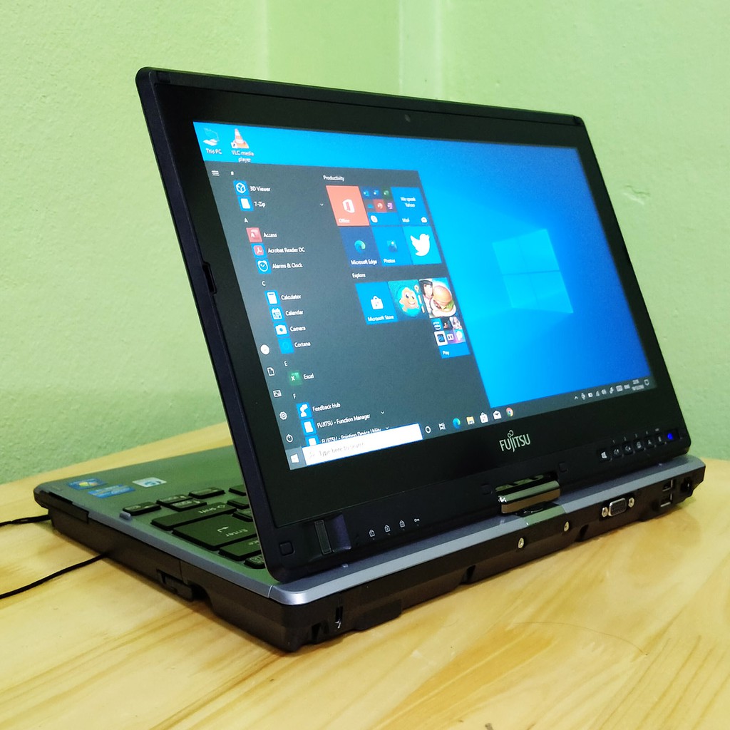 Fujitsu T732 (โน้ตบุ๊กมือสอง) โน้ตบุ๊กจอสัมผัส 12.5 นิ้ว หมุนจอได้ i3 ...