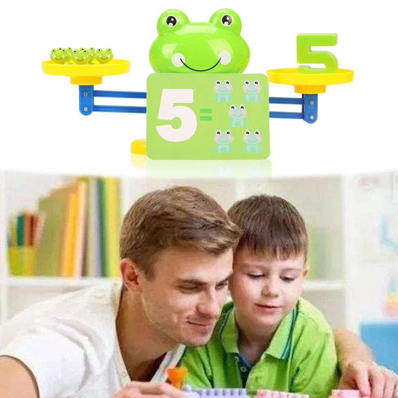 king Cool Math Game, Frog Balance Counting Toys Boys & Girls ...
