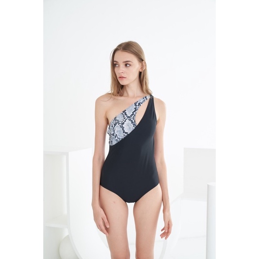 Saturdaysun Bkk Mykonos One Piece Swimsuit Phyton ชุดว่ายน้ำวันพีซ