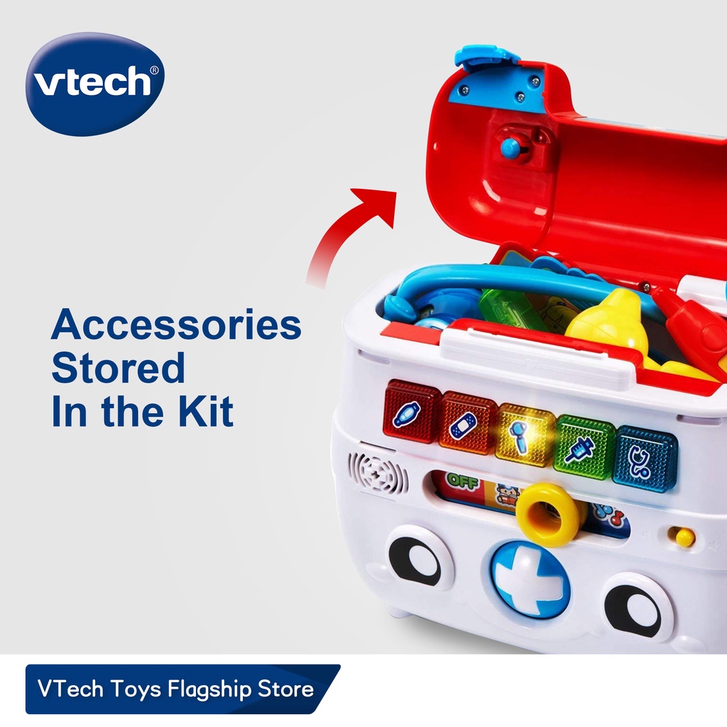 VTech Pretend Learn Doctor Kit Set Doctor Toys Kids for Learning 2-5 ปี ...