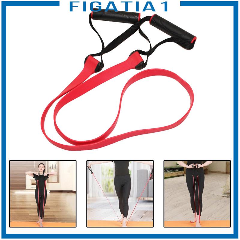Elastic Resistance Bands Handle Women Gym Tension Rope Tube Fitness Men ...