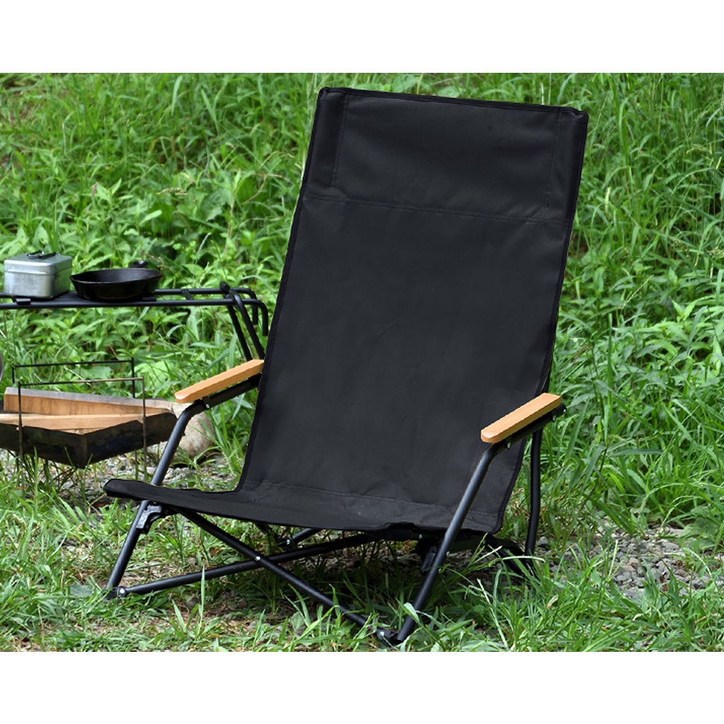 FIELDOOR Low Style High Back Chair | Shopee Thailand